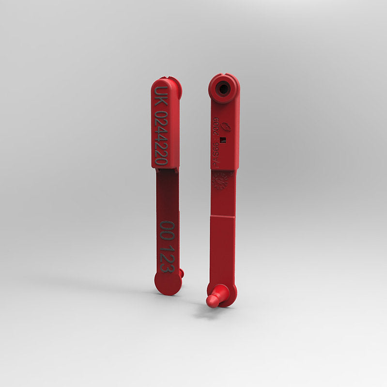 Lazertag EID Sheep Red Replacement Tag Pairs (10 Pack) – Lazer Tags